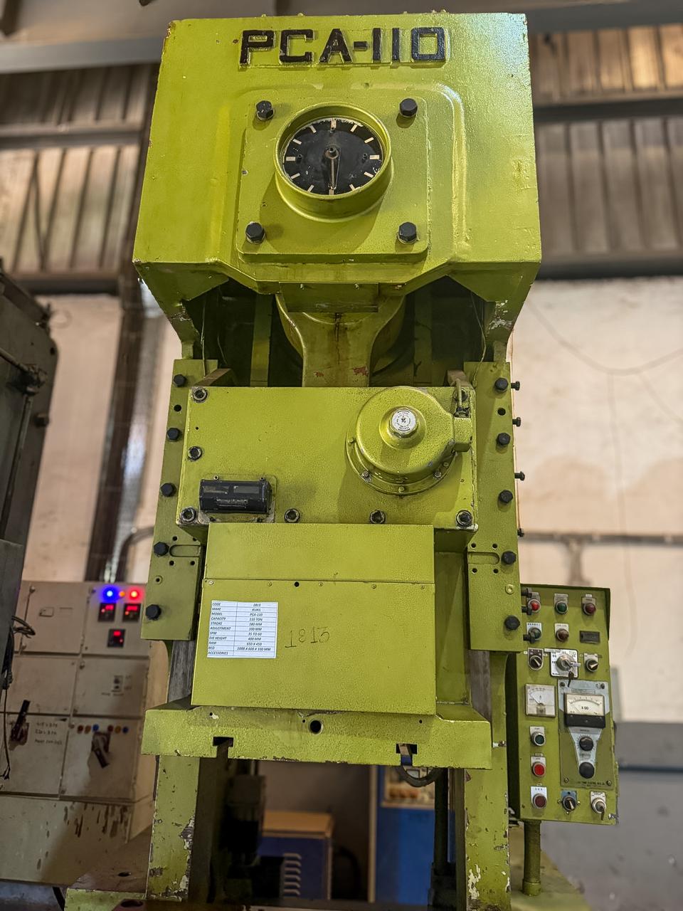 KUKIL KOREA MODEL : PCA-110 – Marvel Machinery